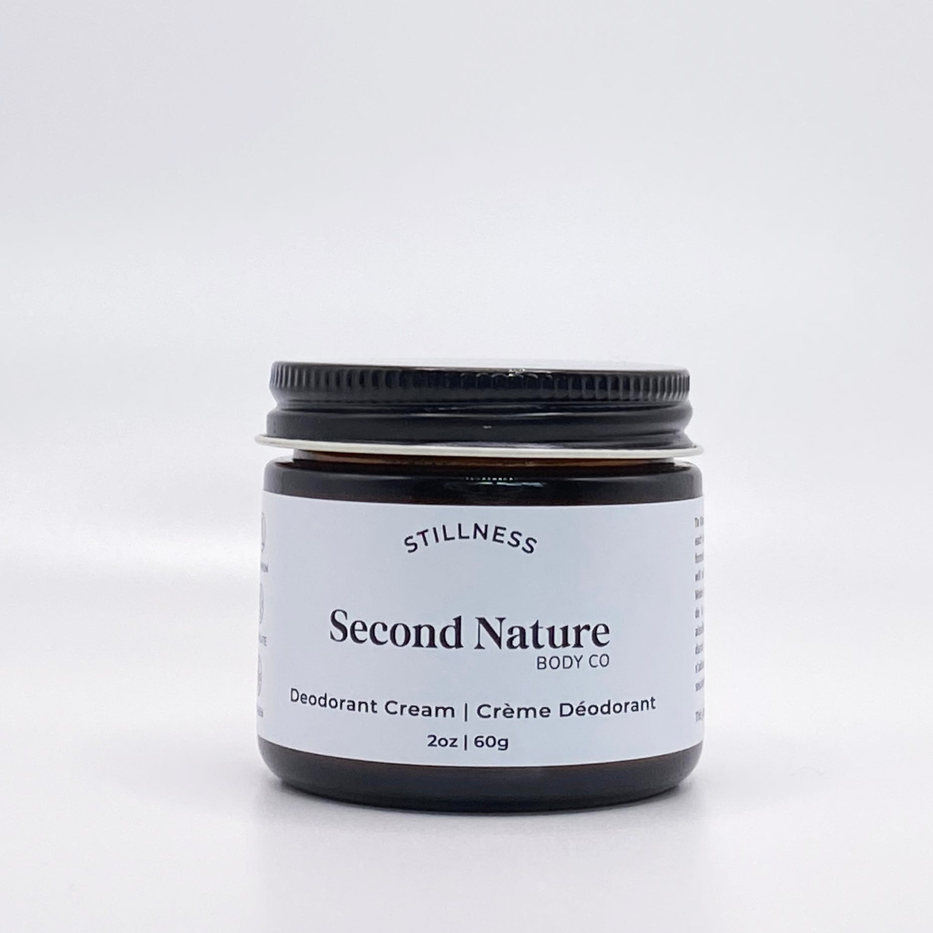 Stillness 60g Deodorant Jar - Unscented | Regular Formula – Second ...